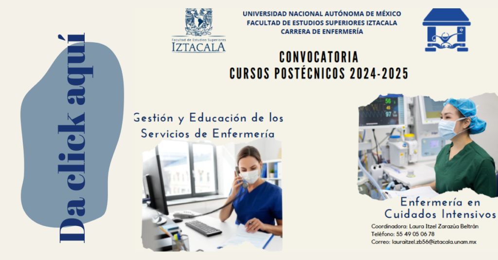 Convocatoria cursos postécnicos 2024-2025 – Carrera de Enfermería Convocatoria cursos postécnicos 2024-2025 – Carrera de Enfermería